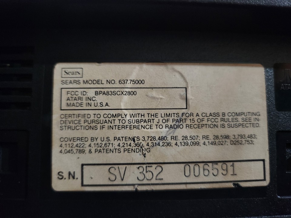 Sears Video Arcade 2 | eBay