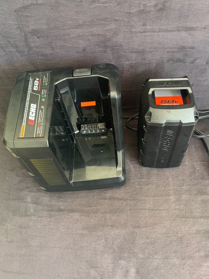 Echo 58 Volt Lithium Ion Battery Charger Quick Charge CBC-58V | eBay