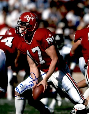 Mike McMahon Signed Rutgers Scarlet Knights 8x10 Photo JSA COA | eBay