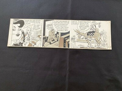 #690213 ROBIN MALONE Original Daily Strip Art by Bob Lubbers February ...