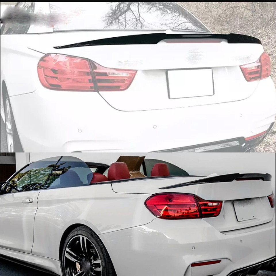M4 STYLE FOR 2014-2020 BMW F33 F83 CONVERTIBLE GLOSS BLACK TRUNK ...