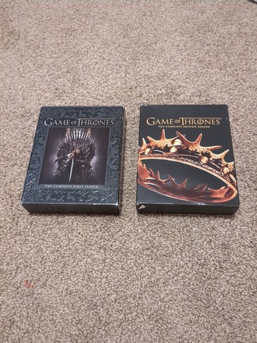 game of thrones dvd box set Complete Season 1 and 2. | eBay