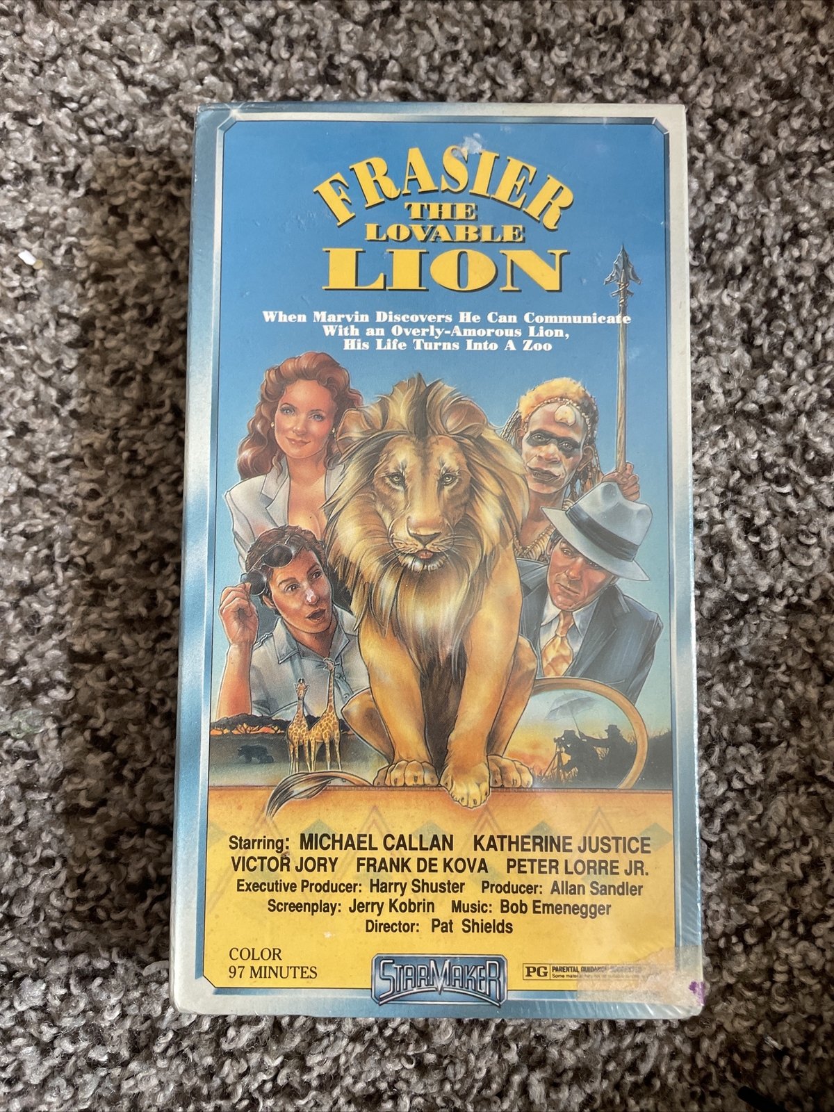 Frasier The Lovable Lion (Starmaker Entertainment VHS 1990, SEALED) | eBay