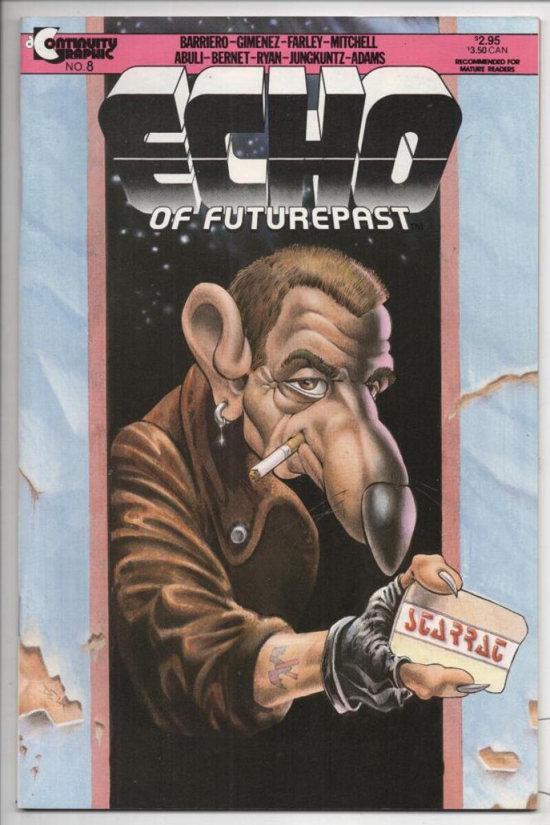 ECHO of FUTUREPAST #8 NM-, 1984 1985, Neal Adams, Bernet, Gimenez | eBay