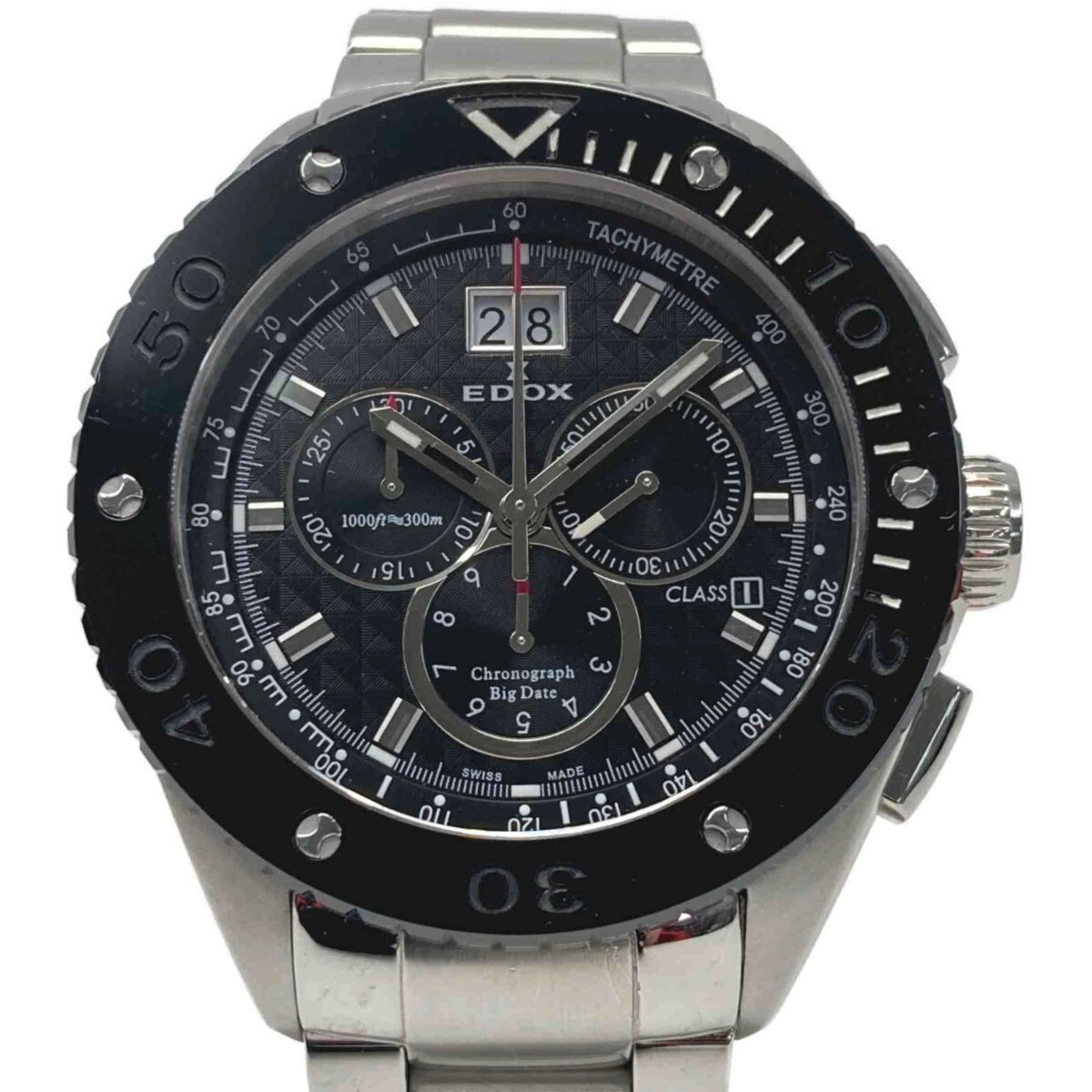 EDOX Class One 10017 Chronograph Quartz Men's Watch | eBay