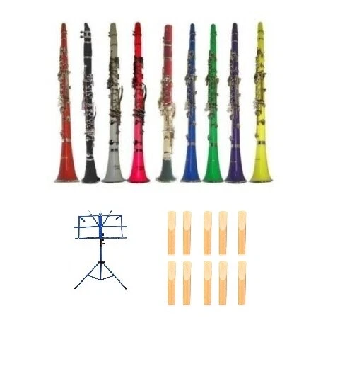 Colorful Clarinet Cases