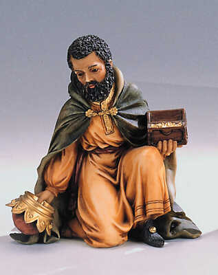 BG Crib Figure Melchior With Gold Color 16X12X17 Cm For Crib 21 Cm Faro ...