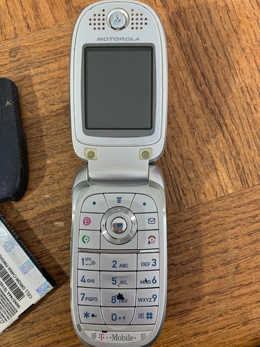 Motorola V series V195 - Blue (T-Mobile) Cellular Phone-For Parts Only ...