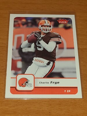 BROWNS CHARLIE FRYE 2006 FLEER #22 | eBay