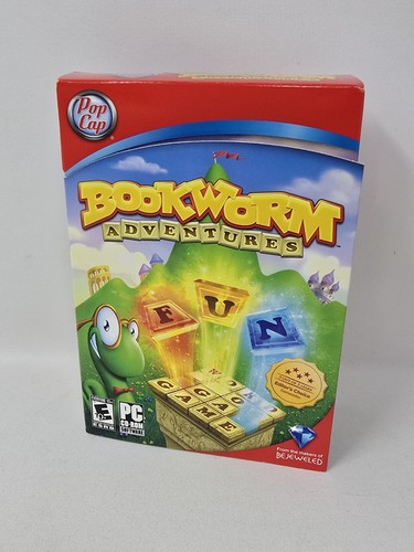Bookworm Adventures (PC CD-ROM, 2006) Box Version - Brand New & Sealed ...