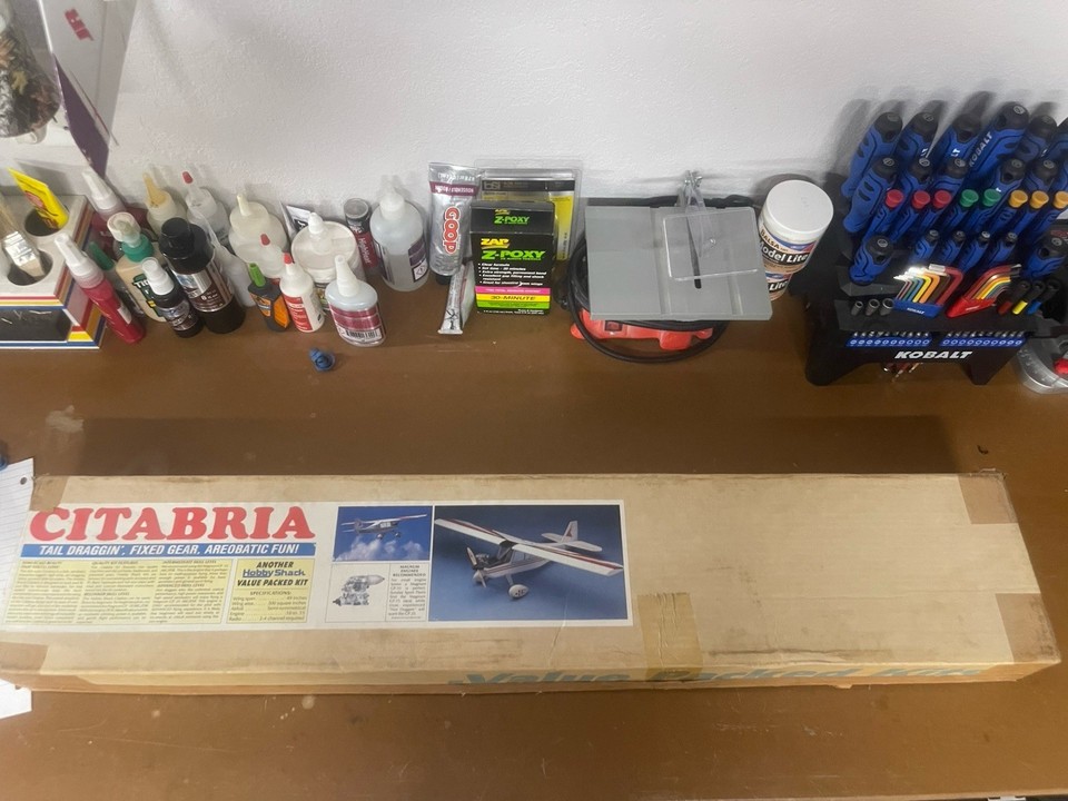 Rare Vintage Hobby Shack, Citabria Radio Controlled Airplane Kit | eBay
