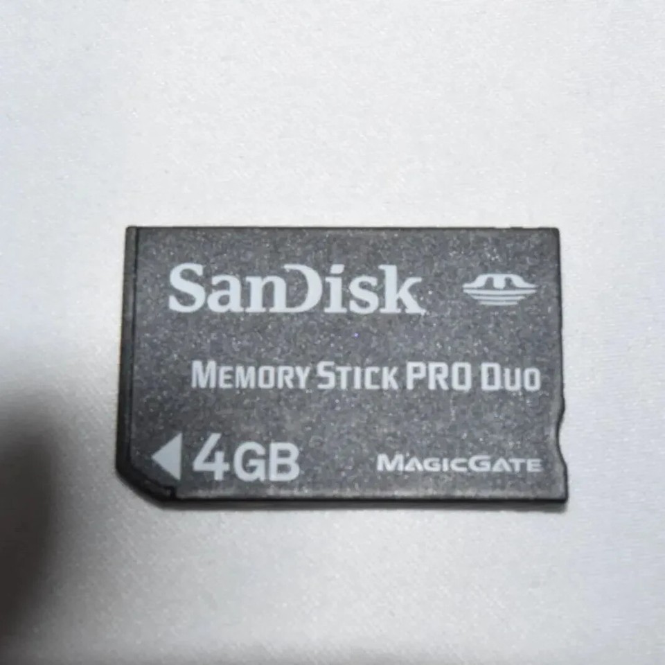 SanDisk Memory Stick Pro Duo Memory Cards 128 256 512MB 1 2 4 8 16 32GB ...