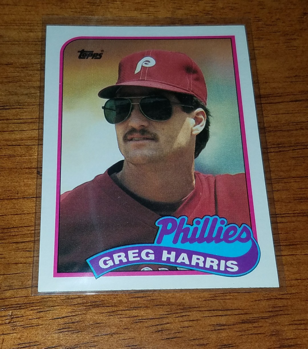 PHILLIES GREG HARRIS 1989 TOPPS #527 | eBay