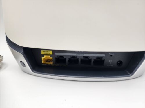 Netgear Orbi Rbr850 Router Tri-Band Mesh Wifi 6 Ax6000 Bundle W/ Power ...