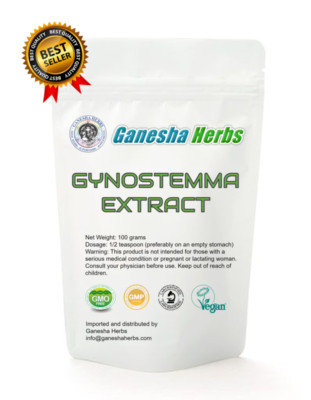 Organic Jiaogulan (Gynostemma) 20:1 extract powder 100g - 20% ...