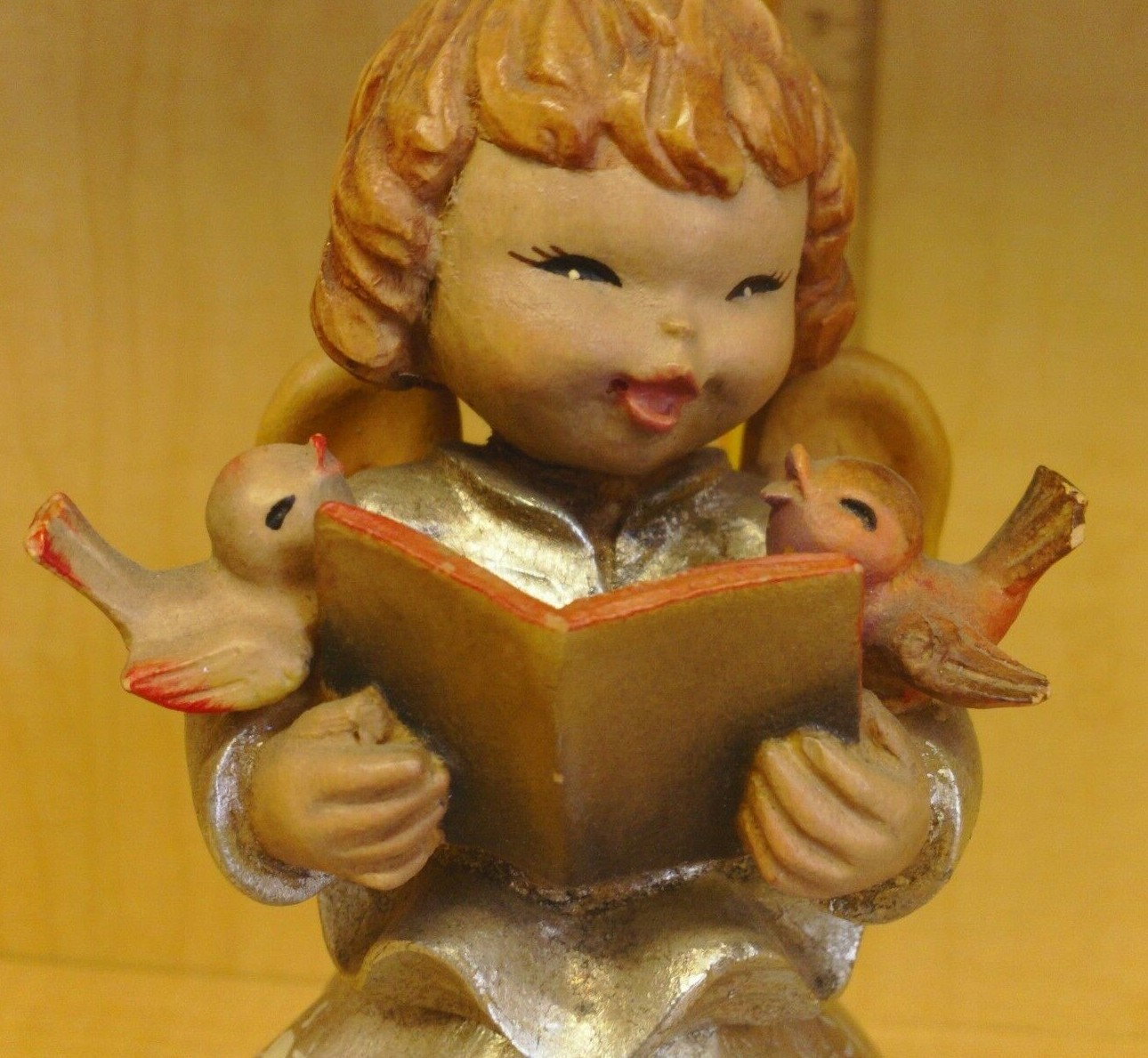 ANRI | SINGING ANGEL MUSICAL FIGURINE NEW 651903 FERRANDIZ BIRDS RARE ...