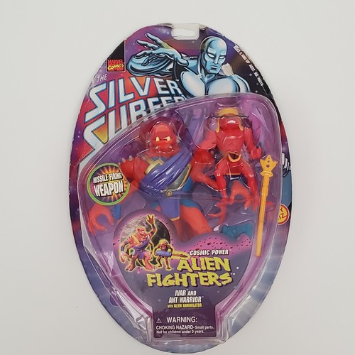 Ivar & Ant Warrior w/ Alien Annihilator Figures - The Silver Surfer ...
