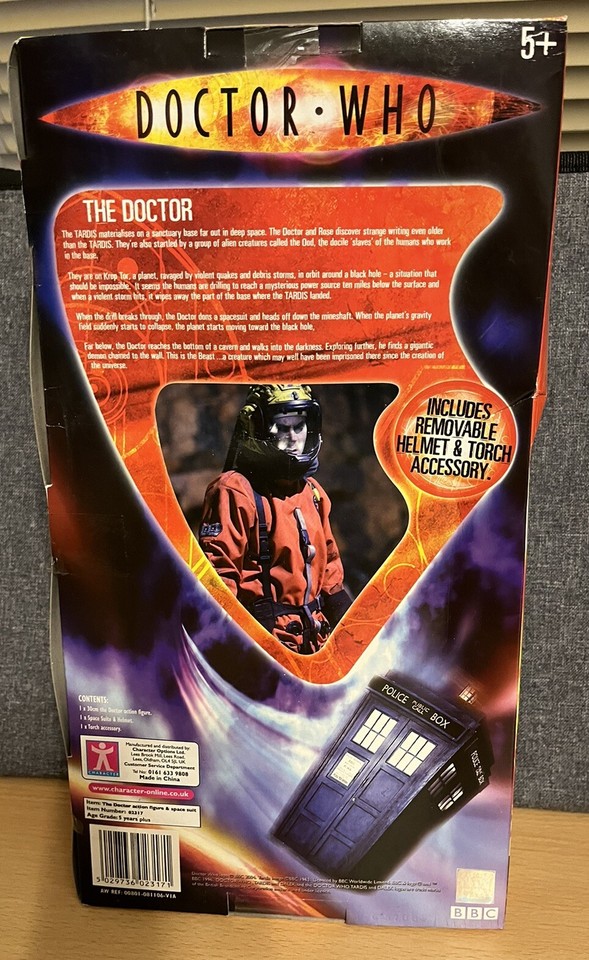 BBC Doctor Who Figure in Spacesuit 12″ David Tennant 10th New Rare - Dr ...
