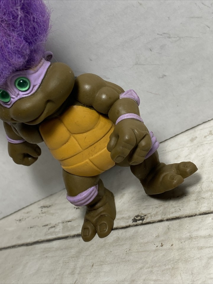 1993 Teenage Mutant Ninja Turtles Donatello Troll Doll Action Figure ...