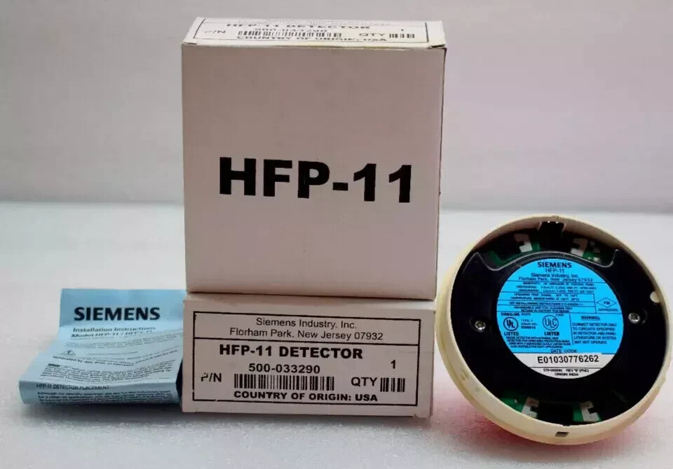 HFP-11 SIEMENS FIRE ALARM SMOKE HEAT DETECTOR HFP11 - New | eBay