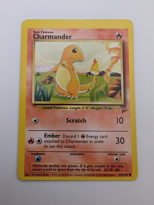 Pokemon CHARMANDER Base Set 2 69/130 | eBay
