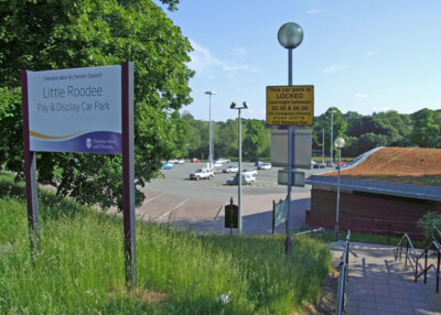 Photo 6x4 Little Roodee Chester Car and coach park. c2009 | eBay UK