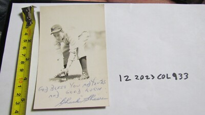 Chuck Sheerin signed Photo Postcard | eBay