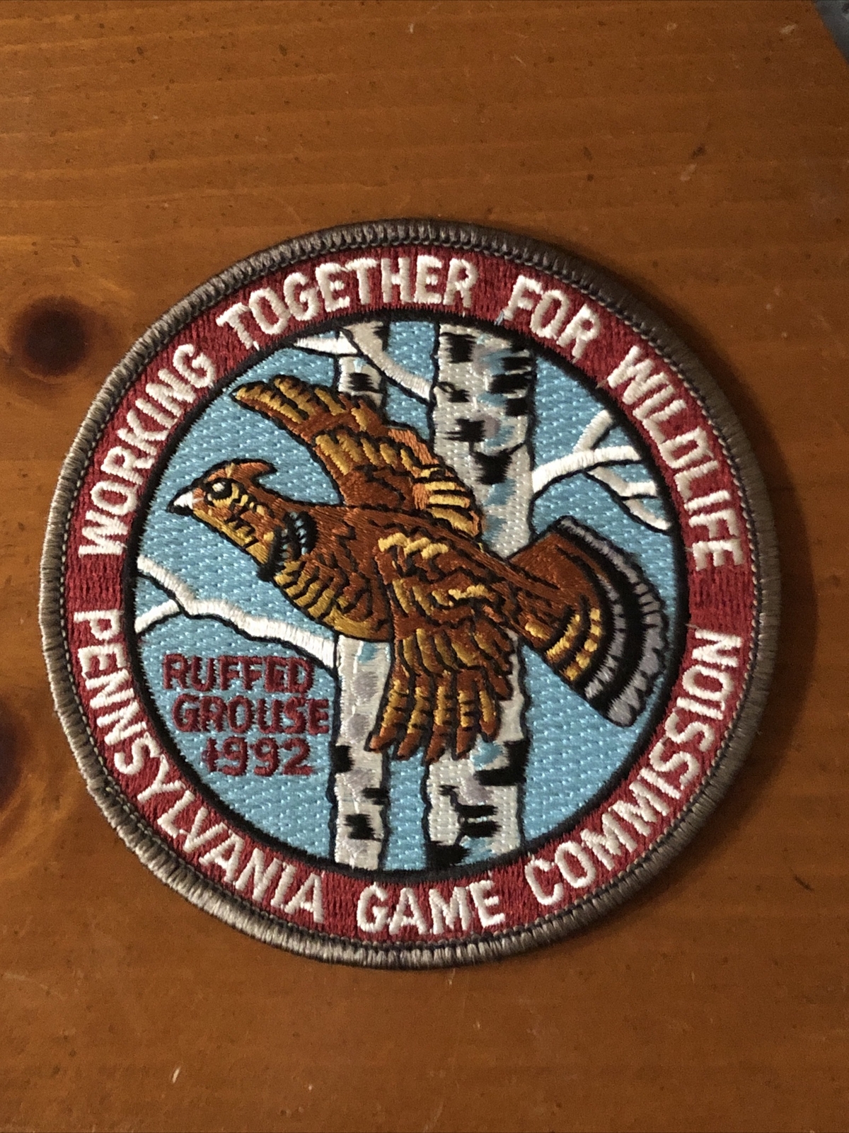1993 PA Game Commission Ruffed Grouse Original Patch | eBay