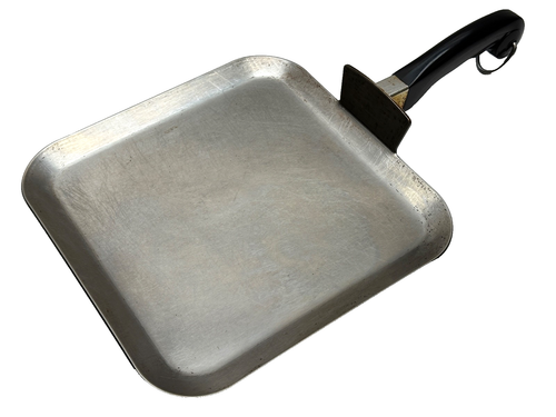 Saladmaster 11" Square Griddle Stainless 18-8 Tri Clad Skillet Flat ...
