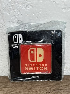Nintendo Switch Logo Lapel Pin Official Collectible On Card And In ...
