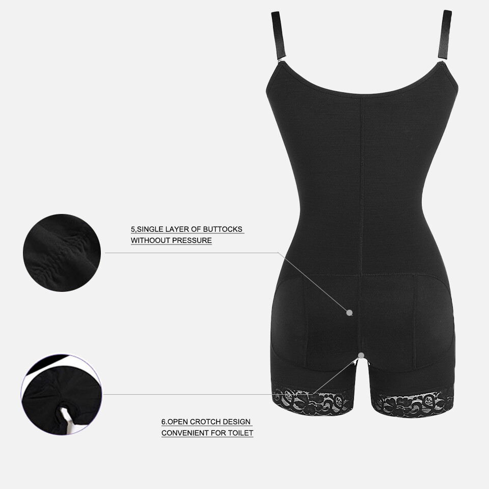 Fajas Colombianas Body Shaper Reductoras Levanta Cola Post Surgery Body ...