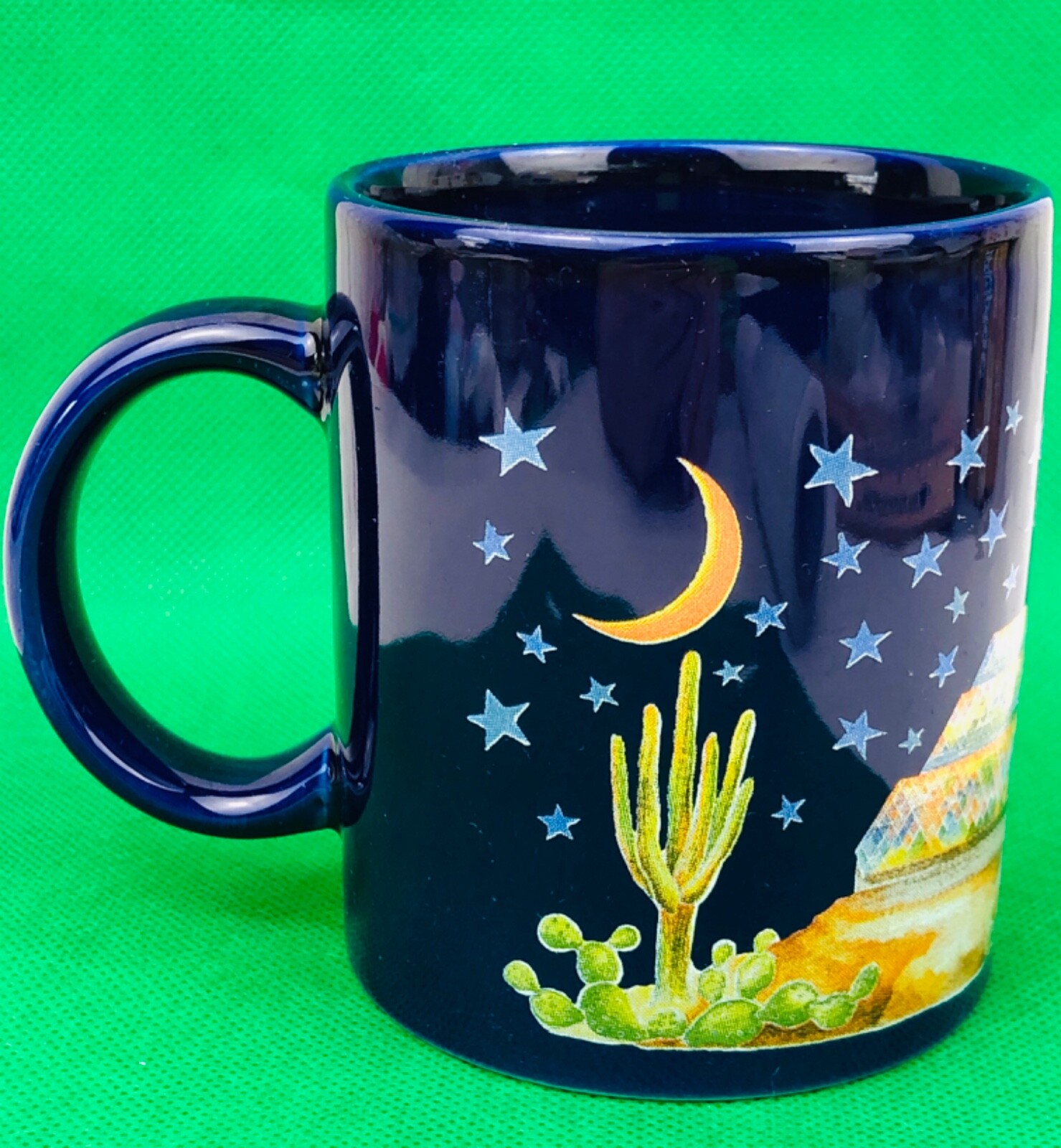 Blue Southwestern Hopi Indian Desert Ceramic Coffee Mug Gift | eBay