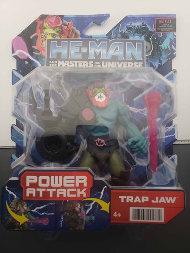 MOTU He-Man Power Attack TRAP JAW *NEW* 6" Figure 2021 Masters Universe ...