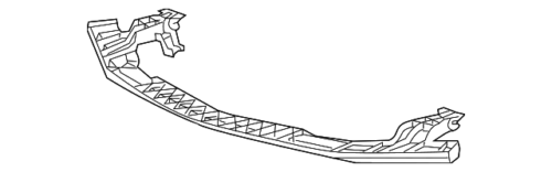 GM OEM 13-14 XTS Front Bumper Grille Bumper Components-Lower Impact Bar ...