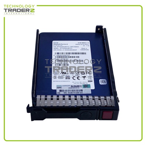 875483-B21 HPE 240GB SATA 6G MS SC 2.5” SSD 875703-001 870668-001 W ...