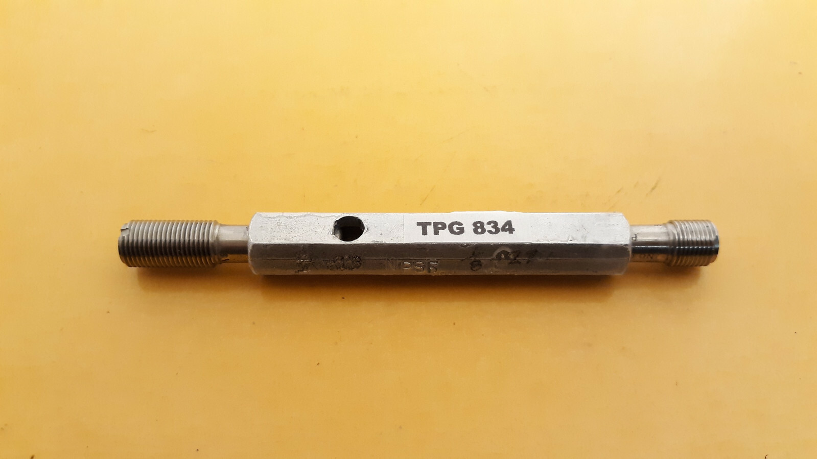 1/8 27 NPSF Thread Plug Gage GO .3692 / NO GO .3727 | eBay