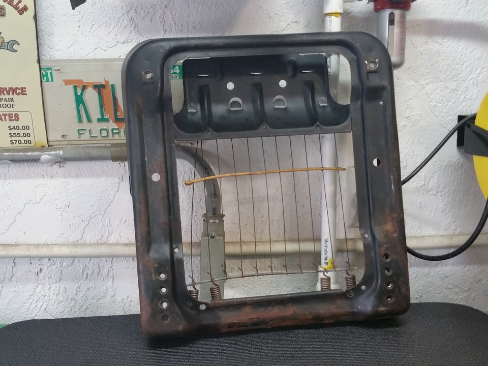 1994-1998 Ford Mustang 1997 Passenger Side Power Lumbar Bare Metal Seat ...