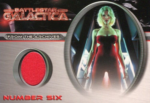 Battlestar Galactica Premiere Edition Number Six Costume Card CC1 | eBay