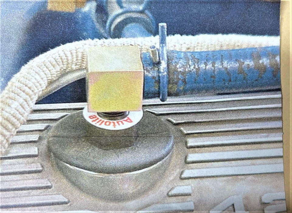 1968 69 70 PCV Valve Adapter Fitting Boss 302, 428CJ Mustang, Cougar ...