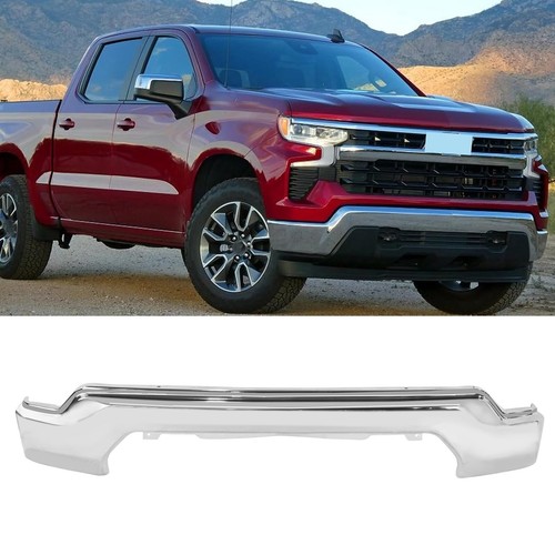 parachoques delantero cromado para Silverado 1500 2022 2023 sin Park ...