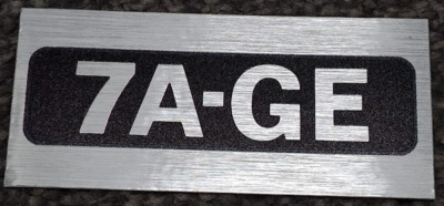 7A-GE Timing Cover Sticker AE86 ,AE92,AE101,AE101 AW11 | eBay UK