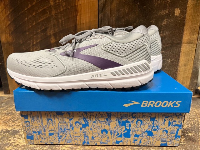 Size 10 - Brooks Ariel 20 Gray - 1203151B009 for sale online | eBay