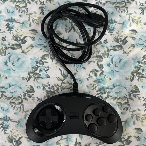 Sega Genesis 6 Button Controller Black Generic | eBay