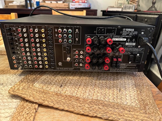 Yamaha HTR 5890 7.1 Channel 980 Watt Receiver for sale online | eBay