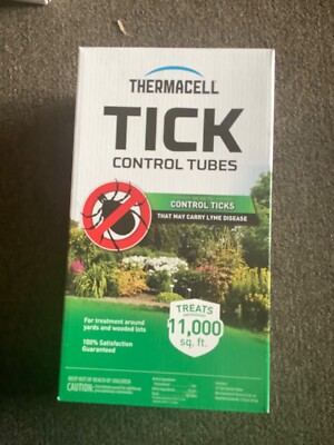Thermacell Tick Control Tubes Pack of 12 Treats 11,000 sq ft ...
