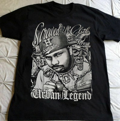 DJ Screw Hip Hop Short Sleeve Gift For Fan Black S-2345XL Unisex T ...