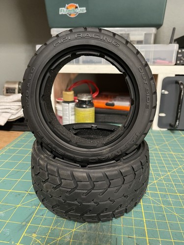 HPI Racing HPI4837 HPI Nitro Baja 5B Tarmac Buster Tires M Compound ...