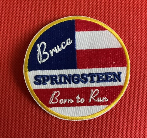 BRUCE SPRINGSTEEN SEW/IRON ON EMBROIDERED BADGE/PATCH | eBay