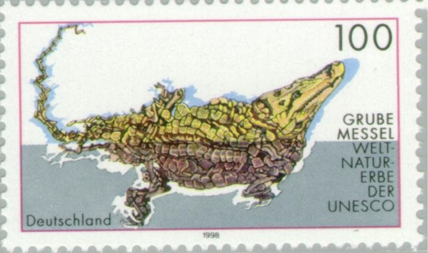 BRD FRG #Mi2006 MNH 1998 Messel Pit Fossil Site [2011 YT1838 SG2861] | eBay