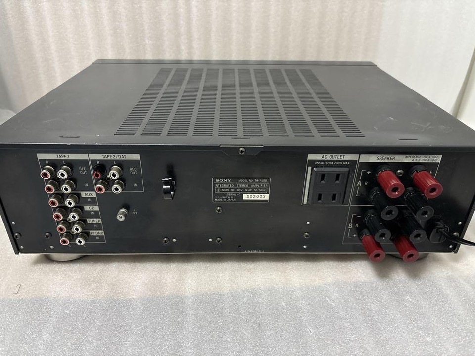 SONY TA-F500 Integrated Amplifier Sony | eBay